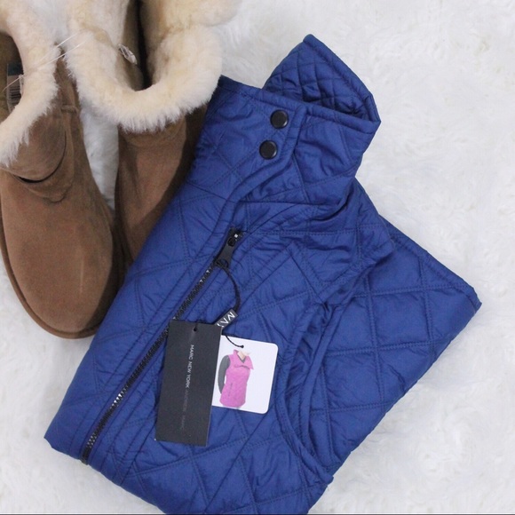 Andrew Marc | Jackets & Coats | Nwt Andrew Marc Quilted Zipper Vest ...
